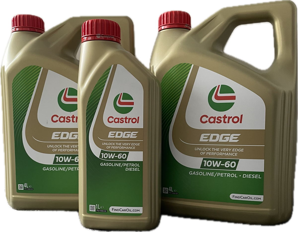 Castrol Edge 10W-60 Engine Oil Service Package for BMW E90/E92/E92 M3 ...